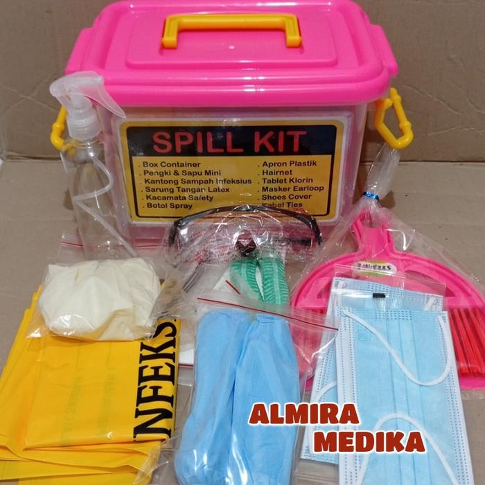 Jual Spill Kit Infeksius Klinik Rumah Sakit / Spil Kit Limbah B3 Medis ...