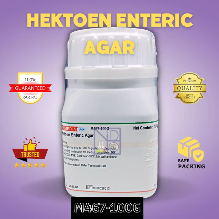 Jual Hektoen Enteric Agar - Media Mikrobiologi, 100 gram - Kab. Bogor ...