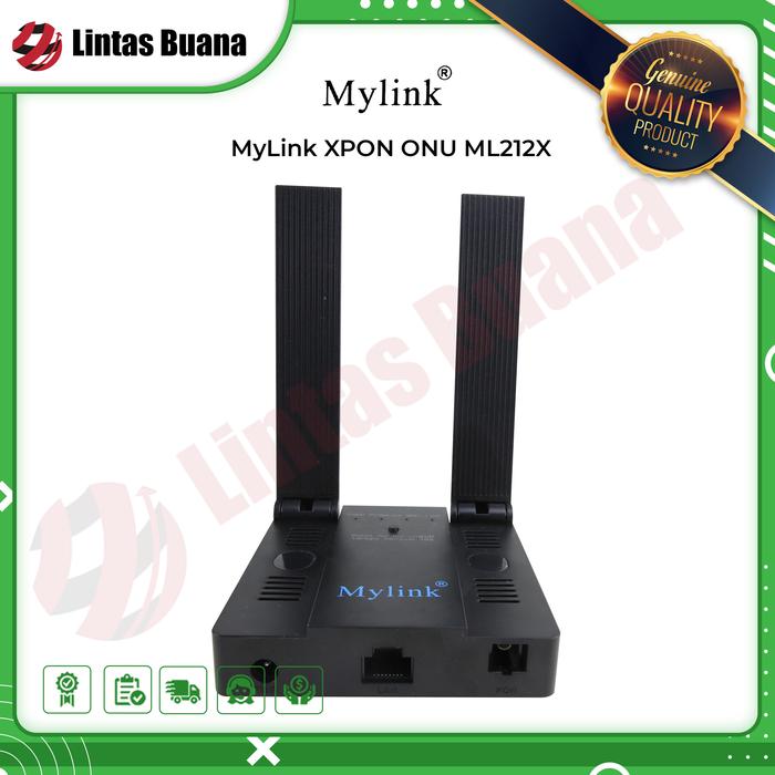 Jual Modem Mylink Xpon Onu Ml212x Support Epon/gpon Mode 1ge + Wifi Di ...