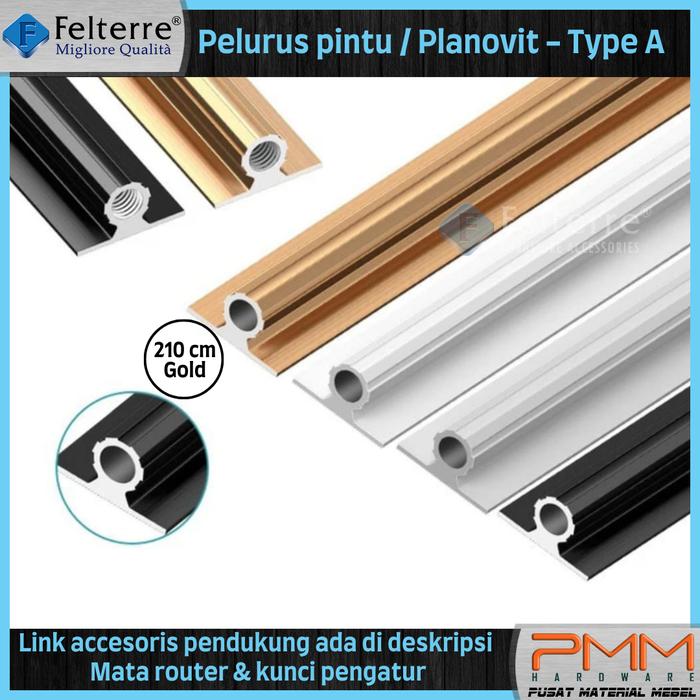 Jual FELTERRE PLANOFIT PELURUS PINTU LEMARI SWING DAN SLIDING - A210cm ...