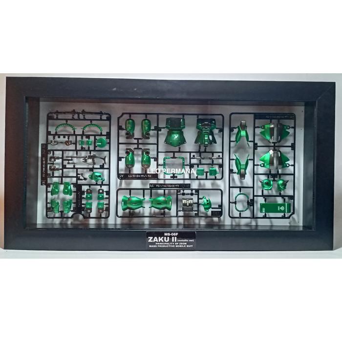 Jual FG ZAKU II GREEN METALLIC DISPLAY FRAME | FG ZAKU II | DISPLAY ...