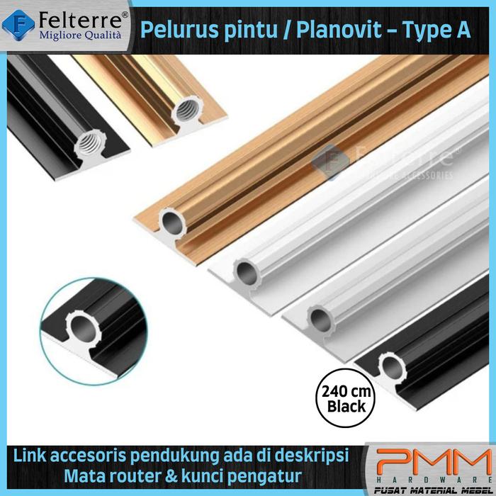 Jual FELTERRE PLANOFIT PELURUS PINTU LEMARI SWING DAN SLIDING - A240cm ...