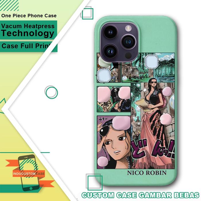 Jual Casing Hard Case iPhone 14 Anime Boa Hancock Nico Robin One Piece ...