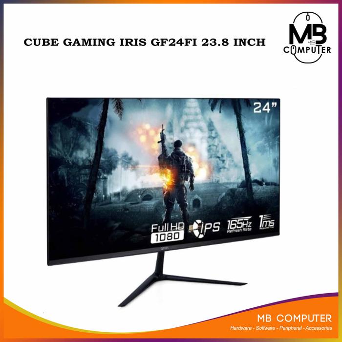 Jual Monitor CUBE GAMING IRIS GF24FI 23.8" FHD IPS Frameless Design 165Hz - Kota Makassar - MB ...