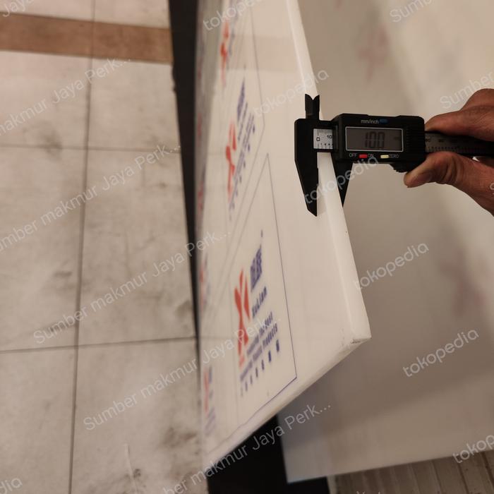 Jual Nylon PE Sheet Putih 10mm x 100cm x 100cm ( PE Lembaran Putih ...