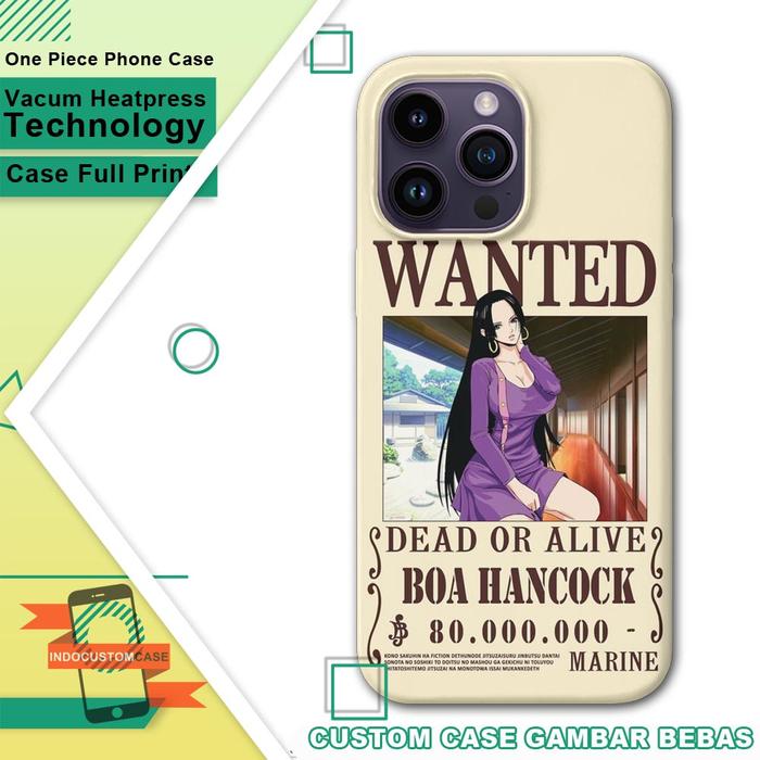 Jual Casing Hard Case iPhone 14 Anime Boa Hancock Nico Robin One Piece ...