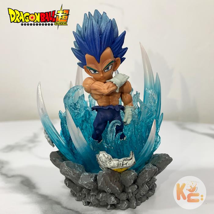 Promo Action Figure LED 7 RGB Vegeta Super Saiyan Blue Dragon Ball ...