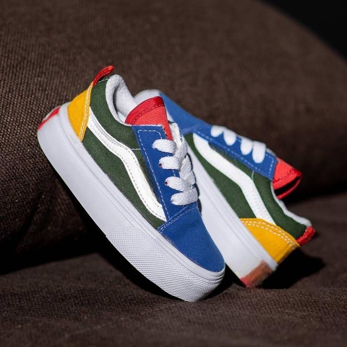 Jual Sepatu Anak Vans Oldskool Hitam Putih Sepatu Sekolah Anak Sepatu ...