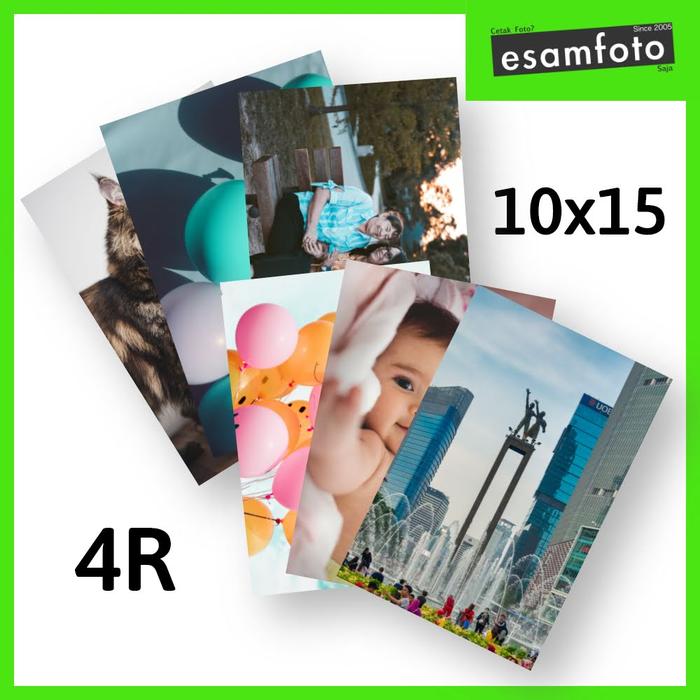 Jual Esamfoto Cetak Foto 4R Paper Fuji Film 10x15 cm Kualitas Tinggi ...