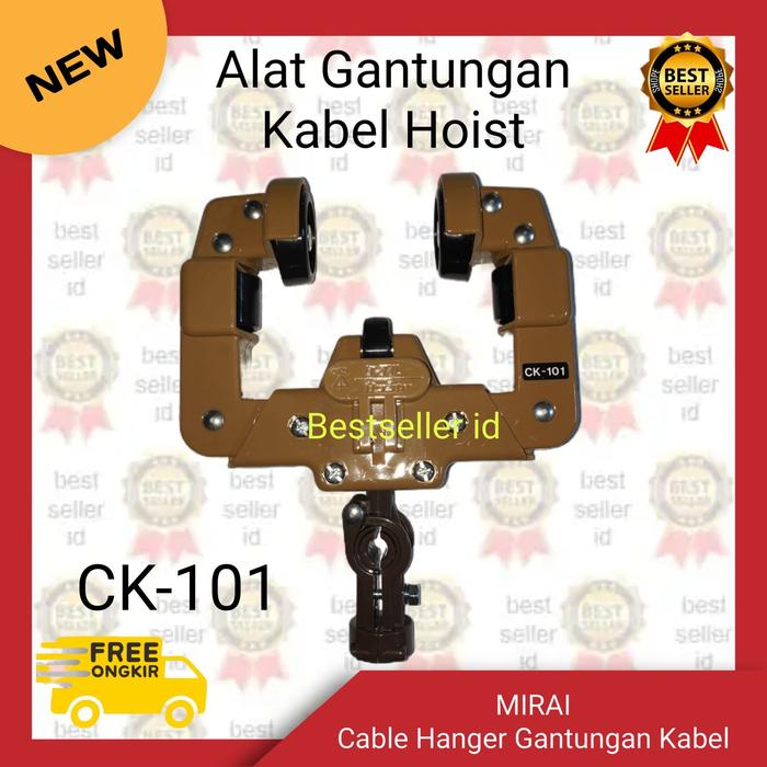Jual Mirai Cable CK101 / Cable Hanger / Gantungan Kabel Hoist ORI JAPAN - Jakarta Barat - Best ...