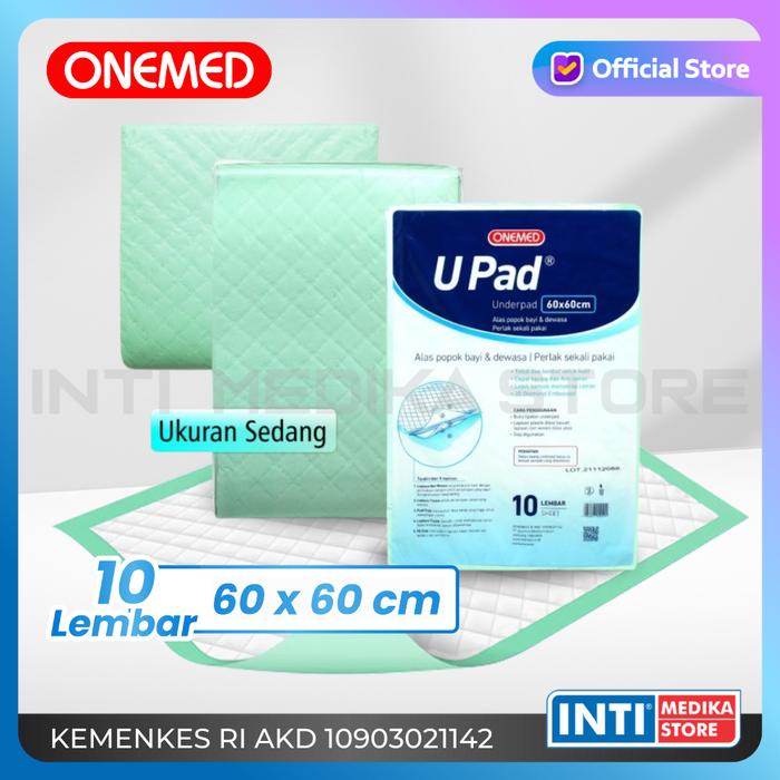 Promo ONEMED - Underpad U Pad 60x60 cm Alas Popok Bayi & Dewasa Sekali ...