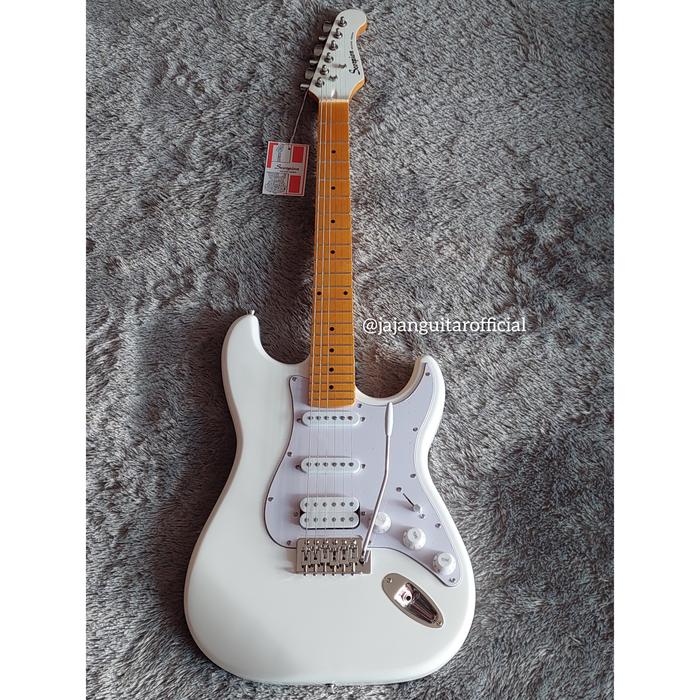 Jual Gitar Elektrik Original Scorpion Deluxe Series SS 120 WH - Kota ...