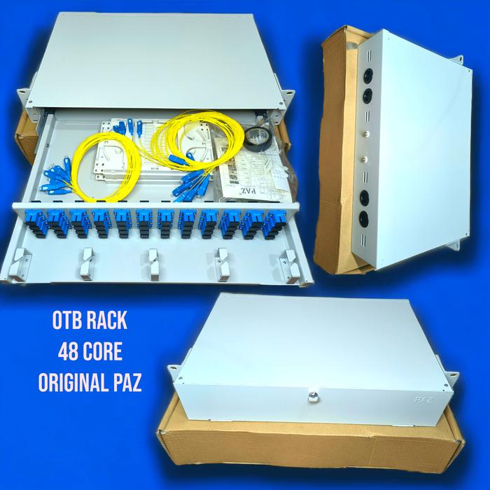 Jual Otb 48 Core Paz Lengkap Adapter Pigtail / Odf 48 Core Paz Di ...