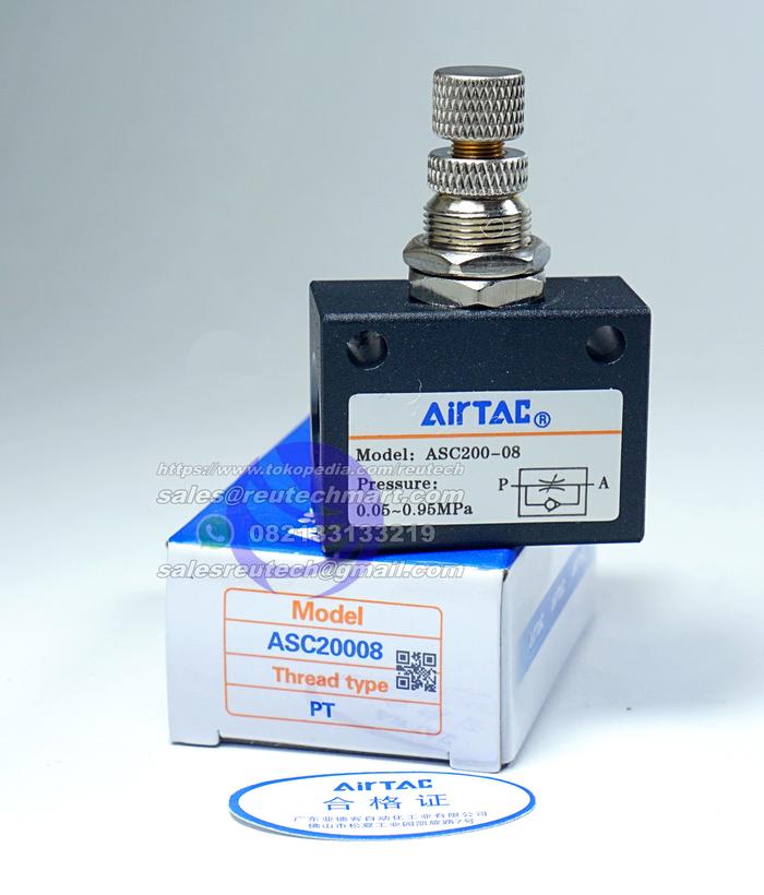 Jual AIRTAC ASC200-08 Flow Control Valve Airtac - Kota Surabaya ...