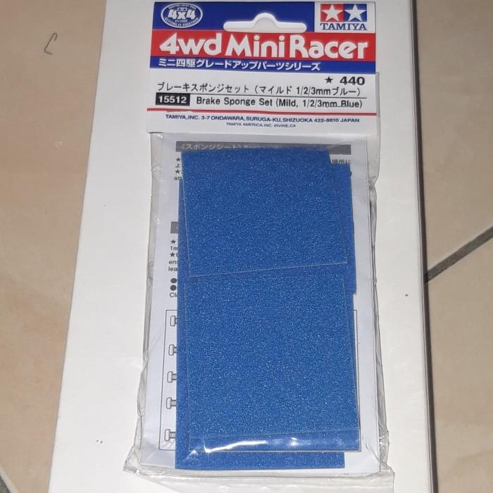 Jual tamiya 15512 brake sponge set blue (mild 1/2/3) w/ frp stik ...