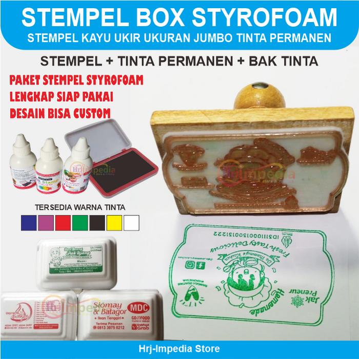 Jual Cetak Stempel Styrofoam Tinta Permanen | Cetak Stempel Desain ...
