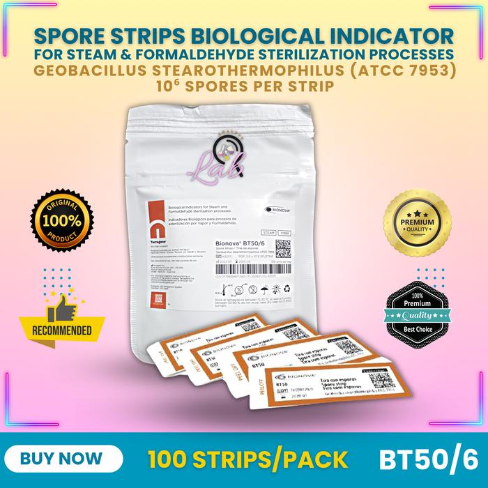 Jual Biological Indicator Spore Strip, 100 Strips/pack - Kab. Bogor ...