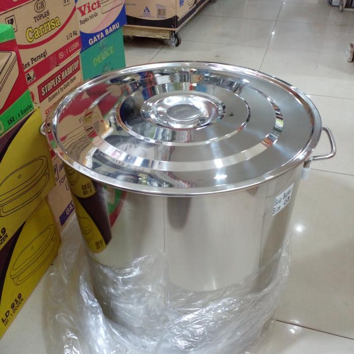 Promo PANCI JUMBO STAINLESS 60 CM X 60CM PANCI BESAR TEBAL 3 MM 130 ...