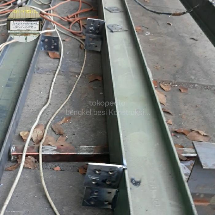 Jual pasang atap struktur baja wf - Jakarta Barat - bengkel besi ...