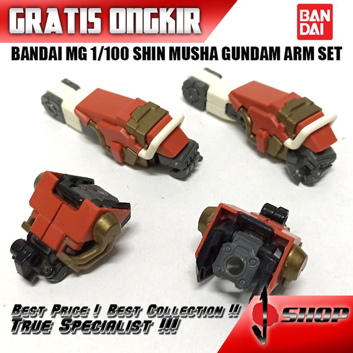 Promo BANDAI MG 1/100 SHIN MUSHA GUNDAM ARM SET MG741 - Kota Semarang ...