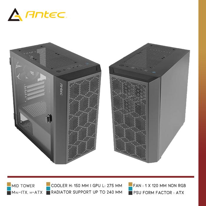 Jual ANTEC NX200M | NX Series-Mid Tower Gaming Case - Putih - Jakarta ...