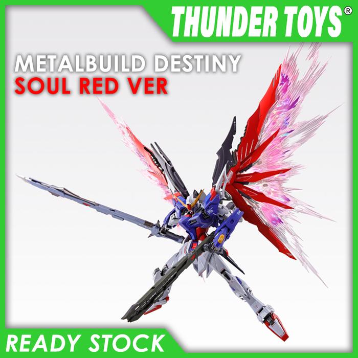 Jual Metal Build Destiny Soul Red Ver + Wing Of Light MC MODEL - Kota ...