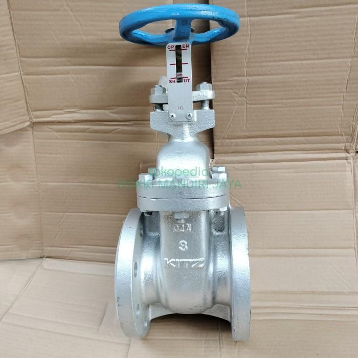 Jual Gate Valve 10" inch kitz fchi DN250 cast iron jis 10k - Jakarta ...