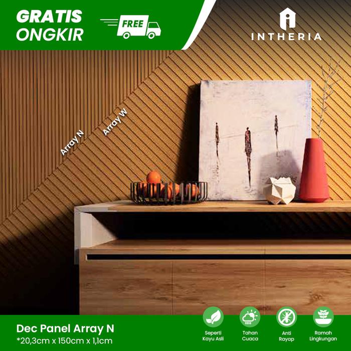 Jual Dinding Decorative Panel Array W Conwood / Seindah Dinding Kayu ...