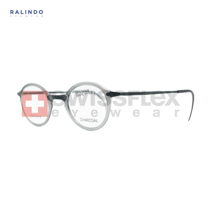 Jual New Swissflex Original Eyewear Full Frame - Varius 02 - CHARCOAL ...