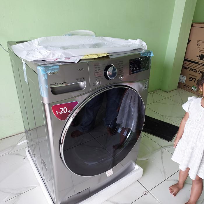 Jual mesin cuci lg 20 kg front loading - Kota Medan - Raja_Setrika Uap | Tokopedia