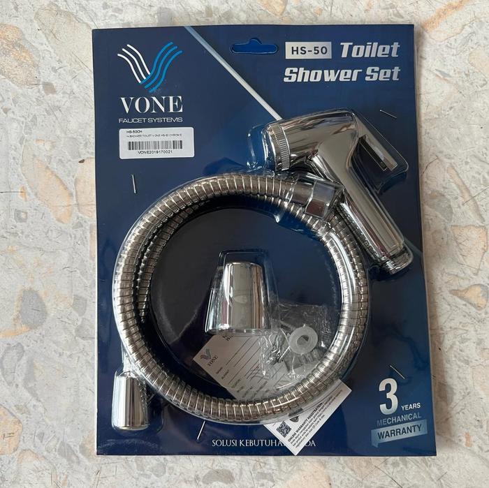 Jual VONE Jet Shower / Hand Shower Toilet HS-50 - Chrome - Kab. Bogor ...