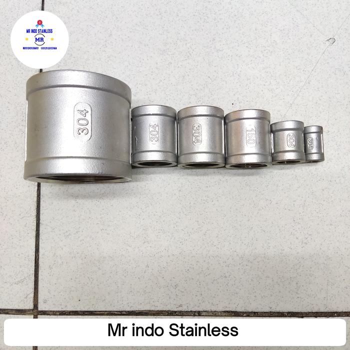 Jual Socket Stainless SS304 Drat 1/8 Inch Stainless - Jakarta Barat ...