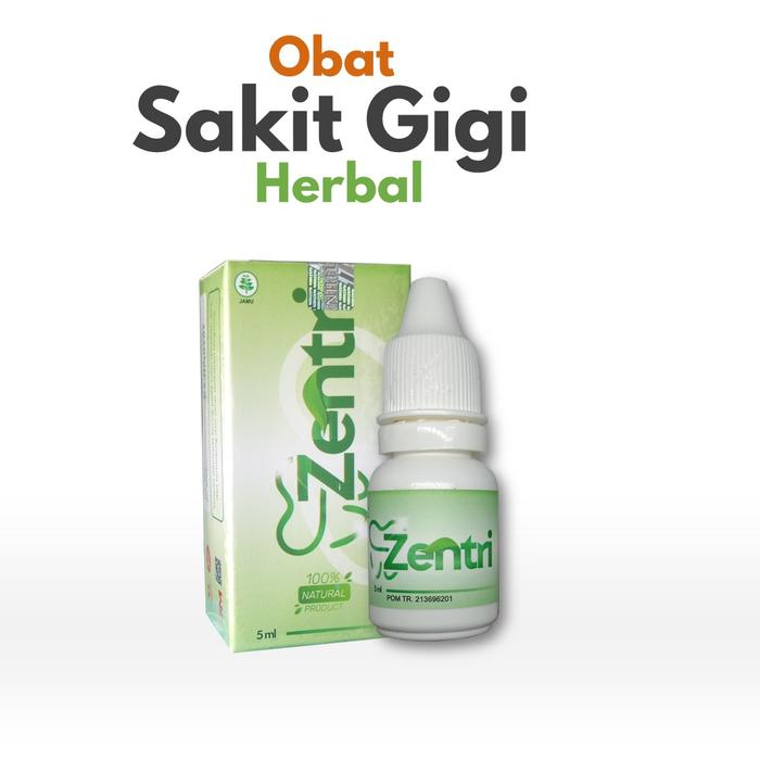 Jual Obat sakit gigi berlubang dan gusi bengkak ampuh Zentri 5ml - Kab ...