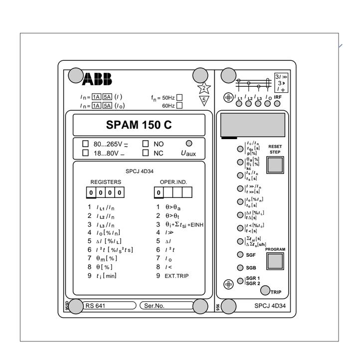 Jual ABB SPAM 150 C Motor protection relay - Kota Bekasi - SUPERTEKNIC ...