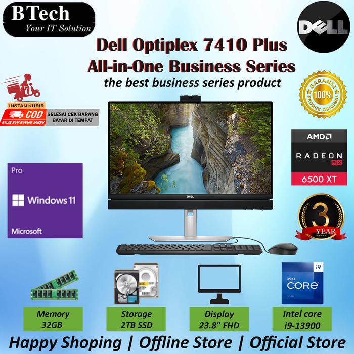 Jual Dell OptiPlex AIO 7410 PLUS Intel Core i9-13900 32GB 2TB W11PRO ...