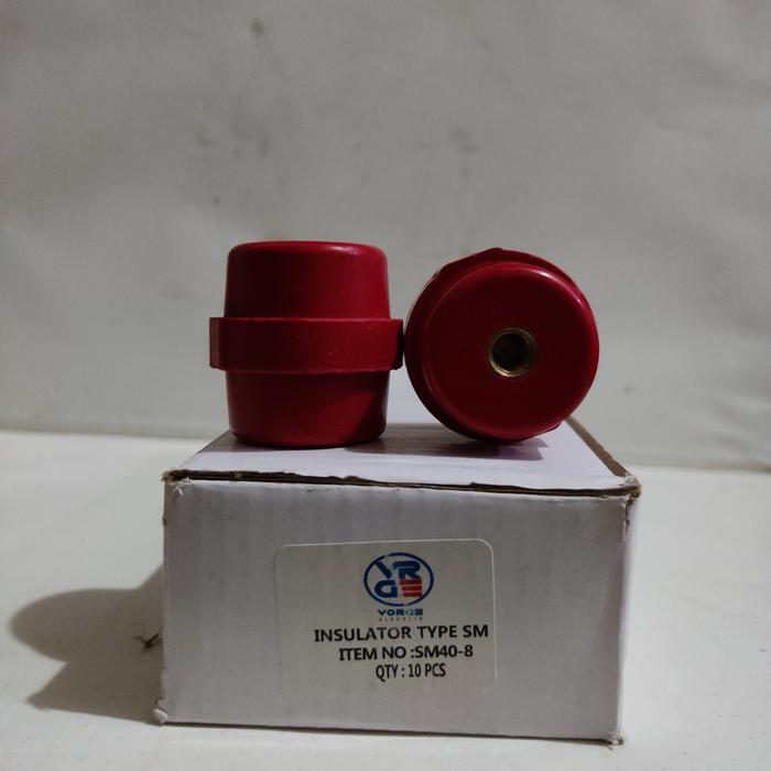 Jual Isolator Type SM 40-8 Merah Gaitor PANEL sm40-8 dudukan busbar VORGE - Jakarta Barat ...