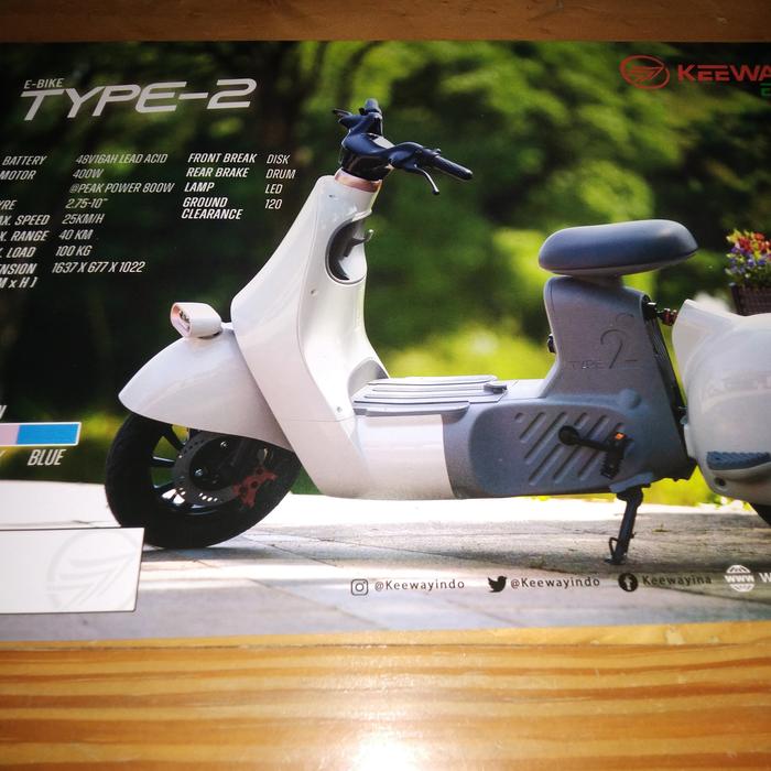 Jual Brosur Flyer Keeway EV Type 2 - Jakarta Utara - Blizzard Store ...