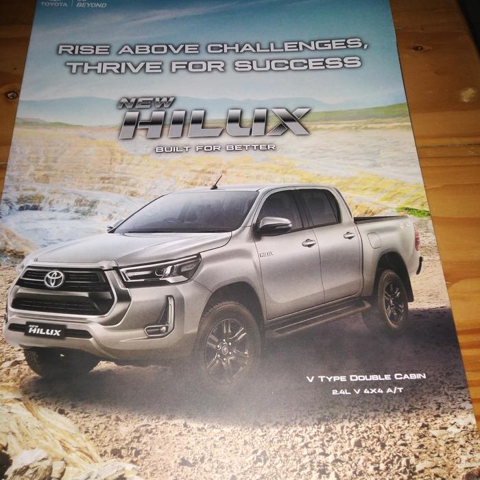 Jual Brosur Leaflet Toyota Hilux Facelift 2021 - Jakarta Utara ...