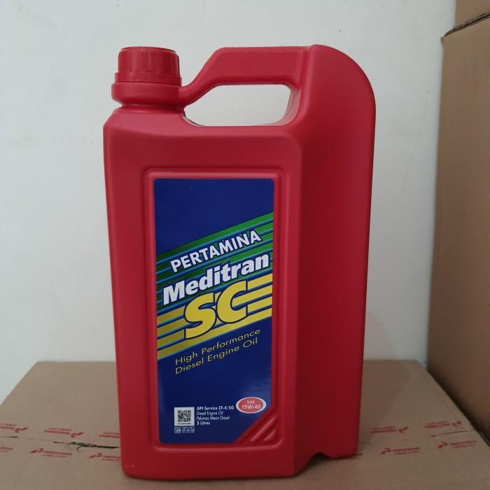 Jual Oli Mesin Pertamina MEDITRAN SC Diesel SAE-15W-40 5Literr ...