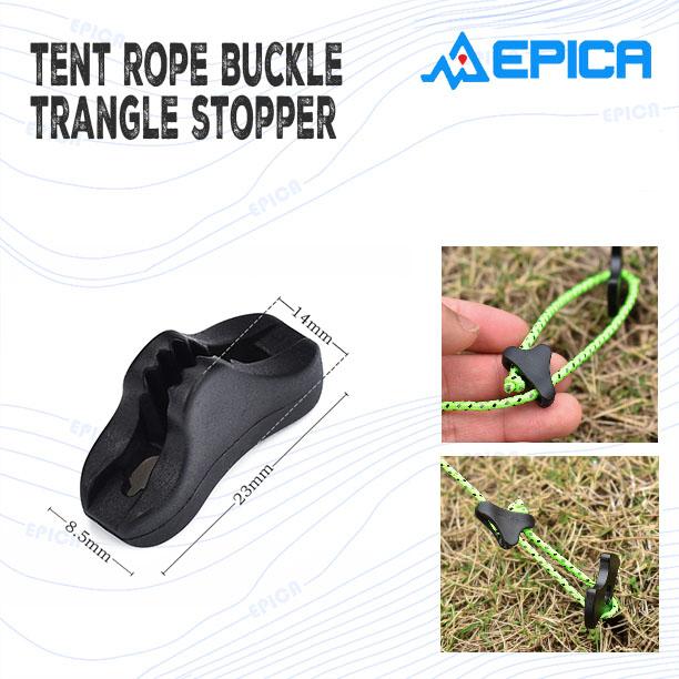 Jual Epica tipe Triangle Stopper buckle Pengencang Tali tenda guyline ...