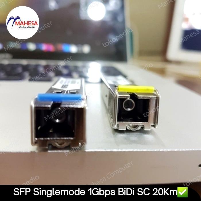 Jual NUFIBER SFP Bidi Singlemode SC 1310nm 1550nm Simplex Single Core ...