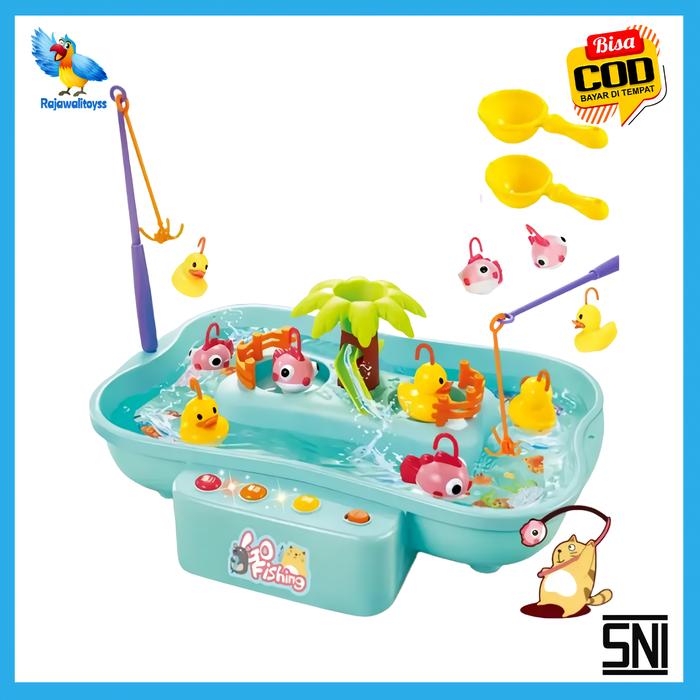 Jual Mainan Edukasi Anak Perempuan 1 2 3 Tahun Pancingan Ikan Bebek Di ...