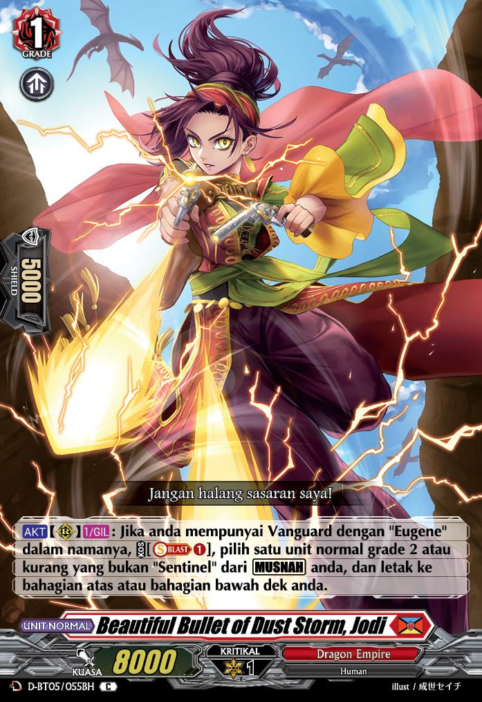 Jual Beautiful Bullet of Dust Storm, Jodi (C) | D-BT05 | Bahasa Vanguard - Jakarta Barat ...