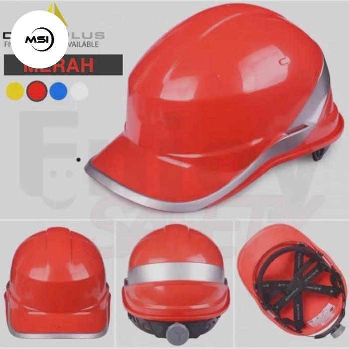 Jual Delta Plus Helm safety Standar SNI Proyek / dll merah - Jakarta ...