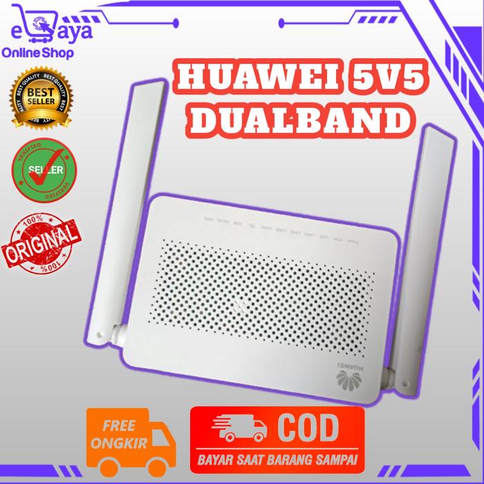 Jual Modem Router Ont Huawei HG8145V5 EG8145V5 Dual Band 5G - Kab. Kubu ...