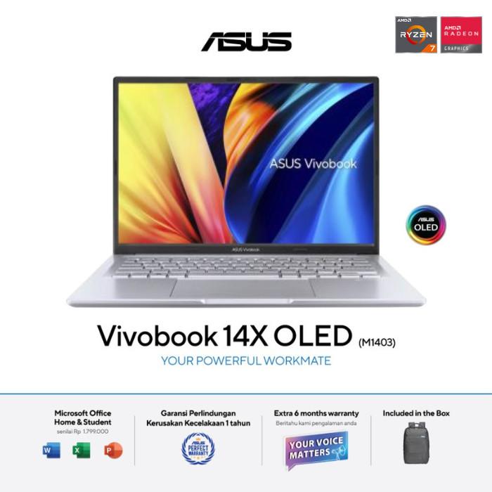 Jual Asus Vivobook 14X OLED M1403QA-OLEDS752 Ryzen 7 5800H 16GB SSD ...