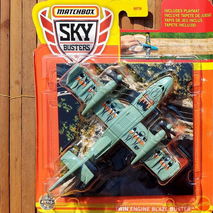Promo MATCHBOX SKY BUSTERS TWIN ENGINE BLAZE BUSTER - PESAWAT TERBANG ...
