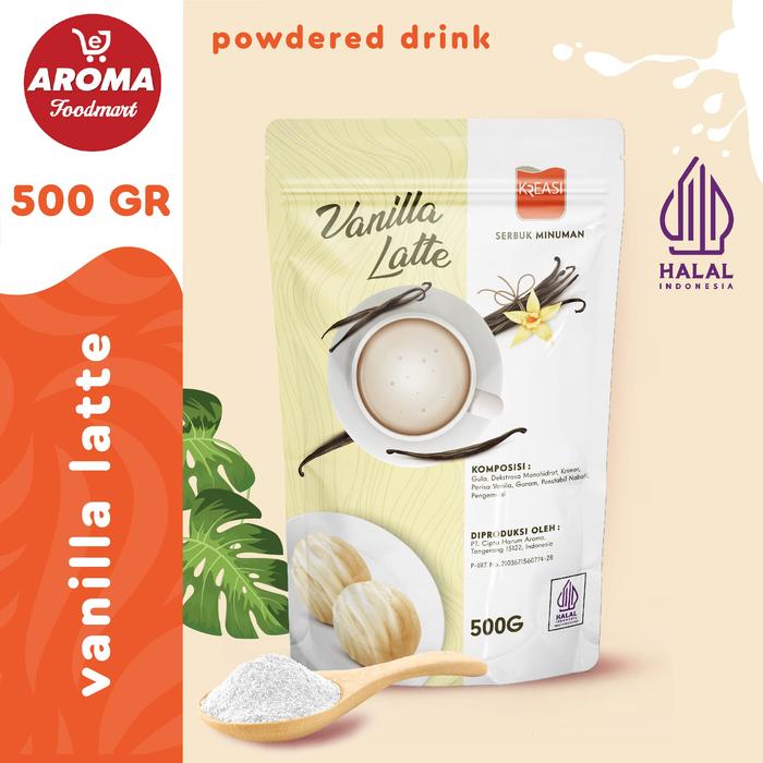 Jual Kreasi Bubuk Vanilla Latte Powder 500gr / Minuman Serbuk Vanilla 500gr - Jakarta Selatan ...