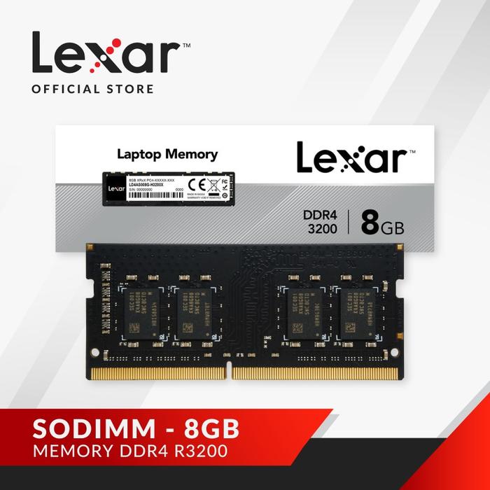 Jual Lexar DDR4 3200 8GB - SODIMM MEMORY RAM LAPTOP NOTEBOOK - Jakarta Barat - Trinity Official ...