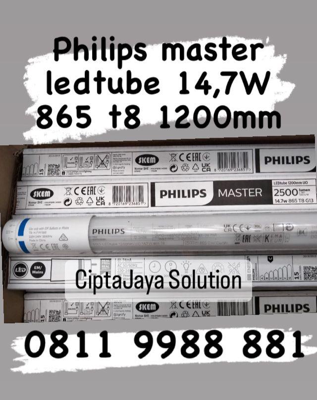 Jual PHILIPS MASTER LEDTUBE 14,7W 865 1200MM T8 2500LM / LAMPU TL LED 14.7W - Jakarta Pusat ...